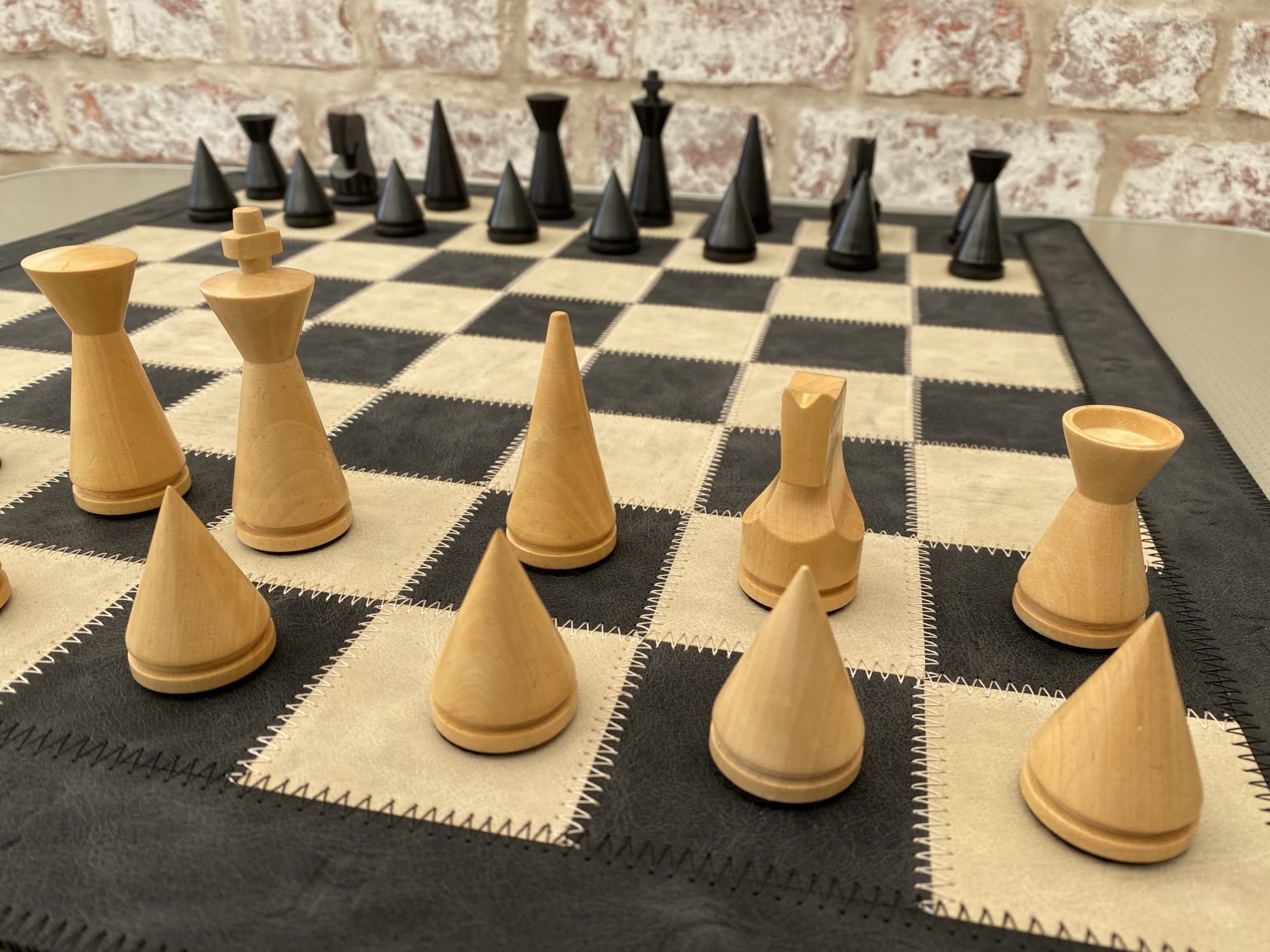 Contemporary Modern Chess Set - ChessBaron Chess Sets - 01278 426100