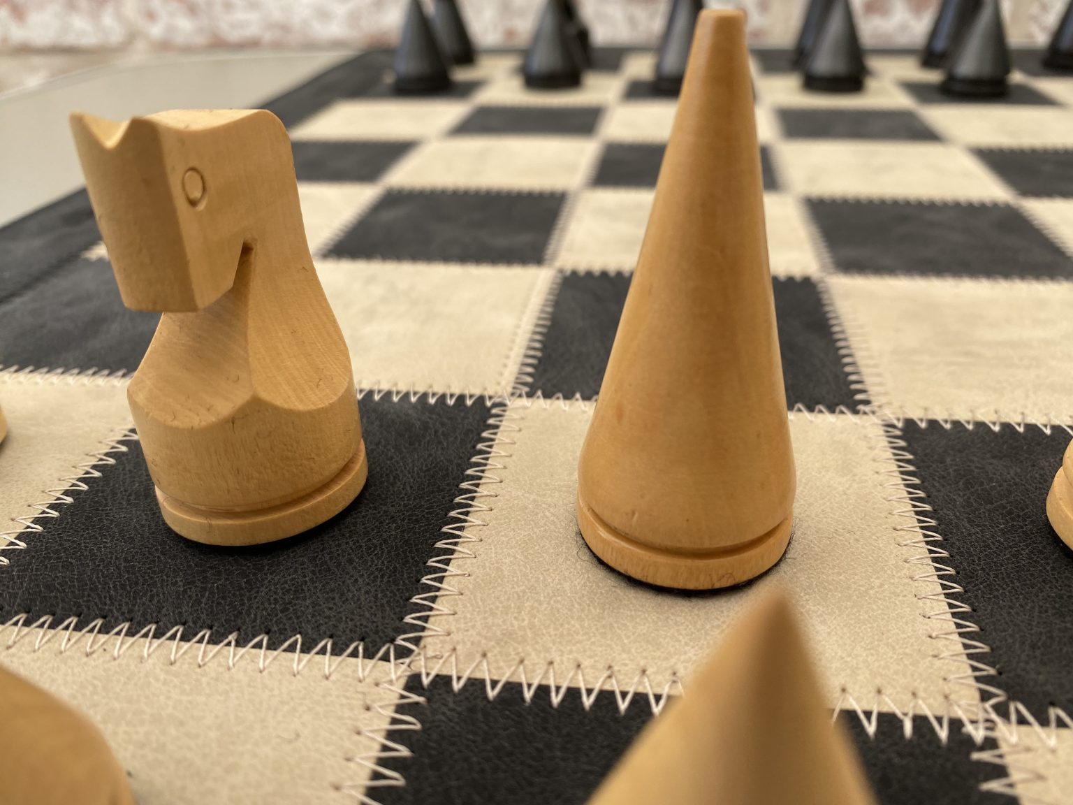 Contemporary Modern Chess Set - ChessBaron Chess Sets - 01278 426100