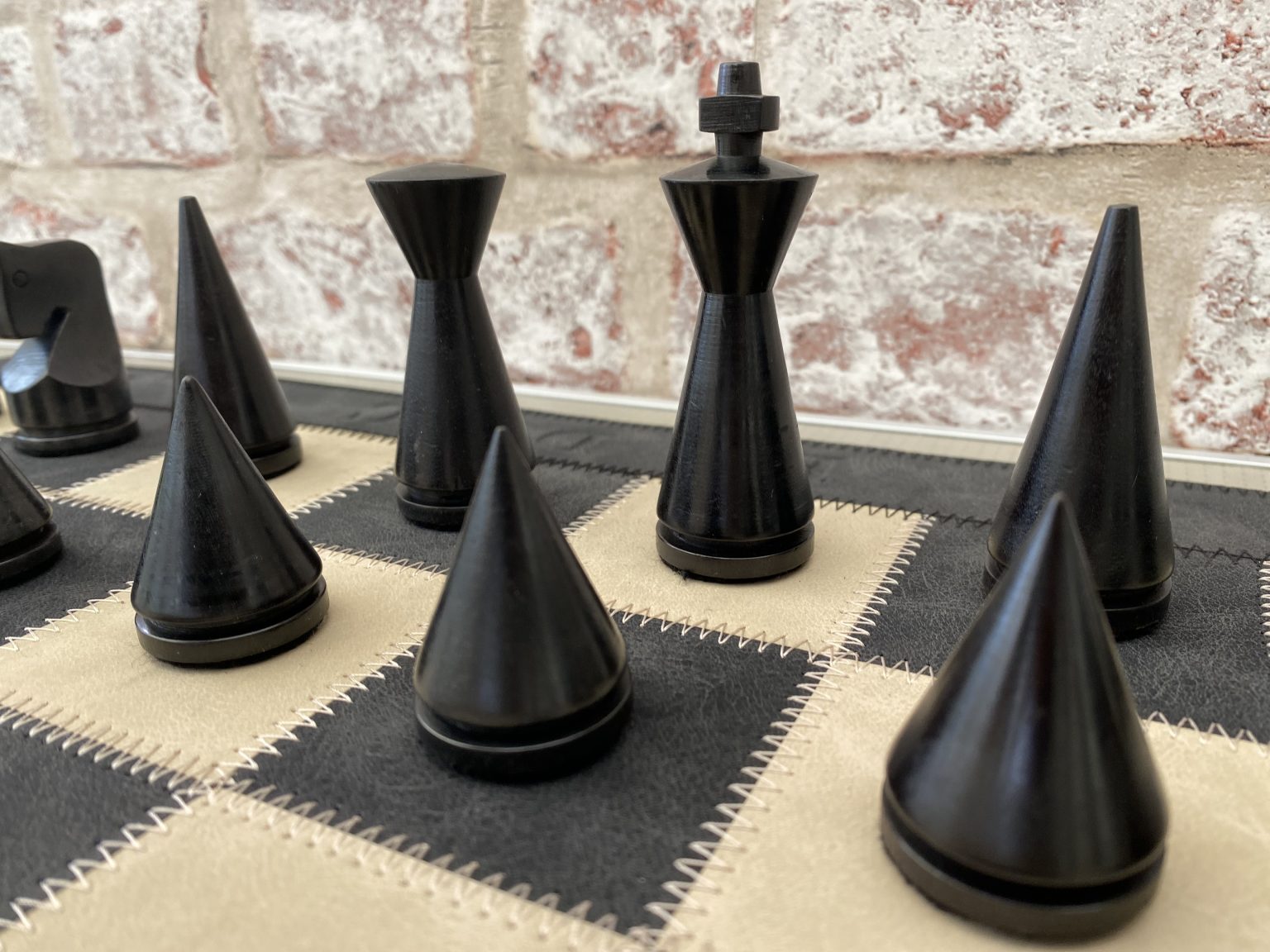 Contemporary Modern Chess Set - ChessBaron Chess Sets - 01278 426100