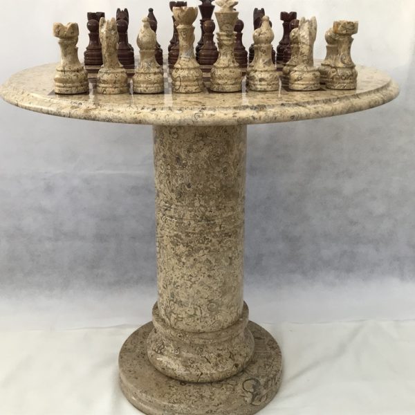 Marble Chess Sets | Marble Chess Tables - ChessBaron Chess Sets