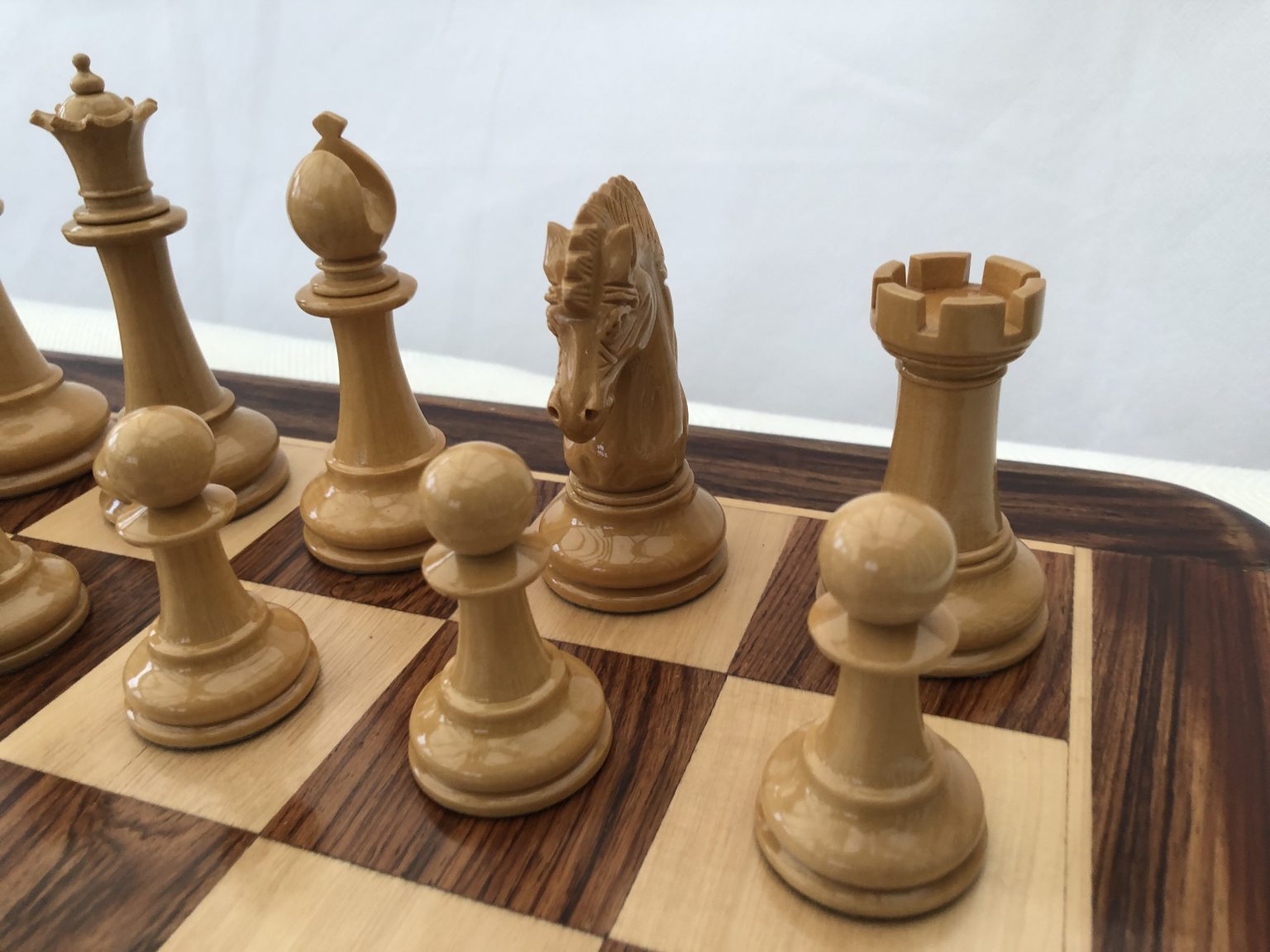 The Budapest Chess Set in Bud Rosewood - ChessBaron Chess Sets - 01278 ...