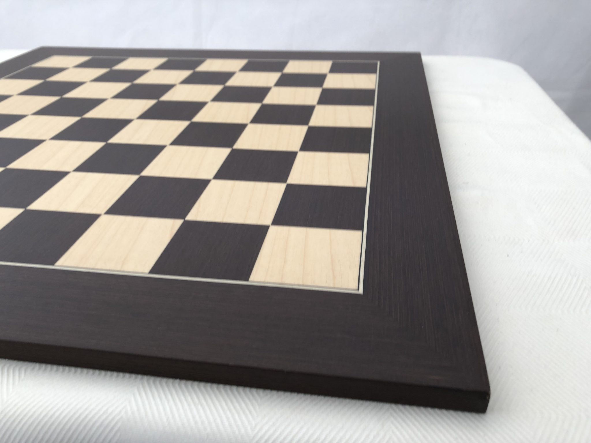 Dark Brown Wenge Chess Board 2.2in Squares 23in Total - ChessBaron ...