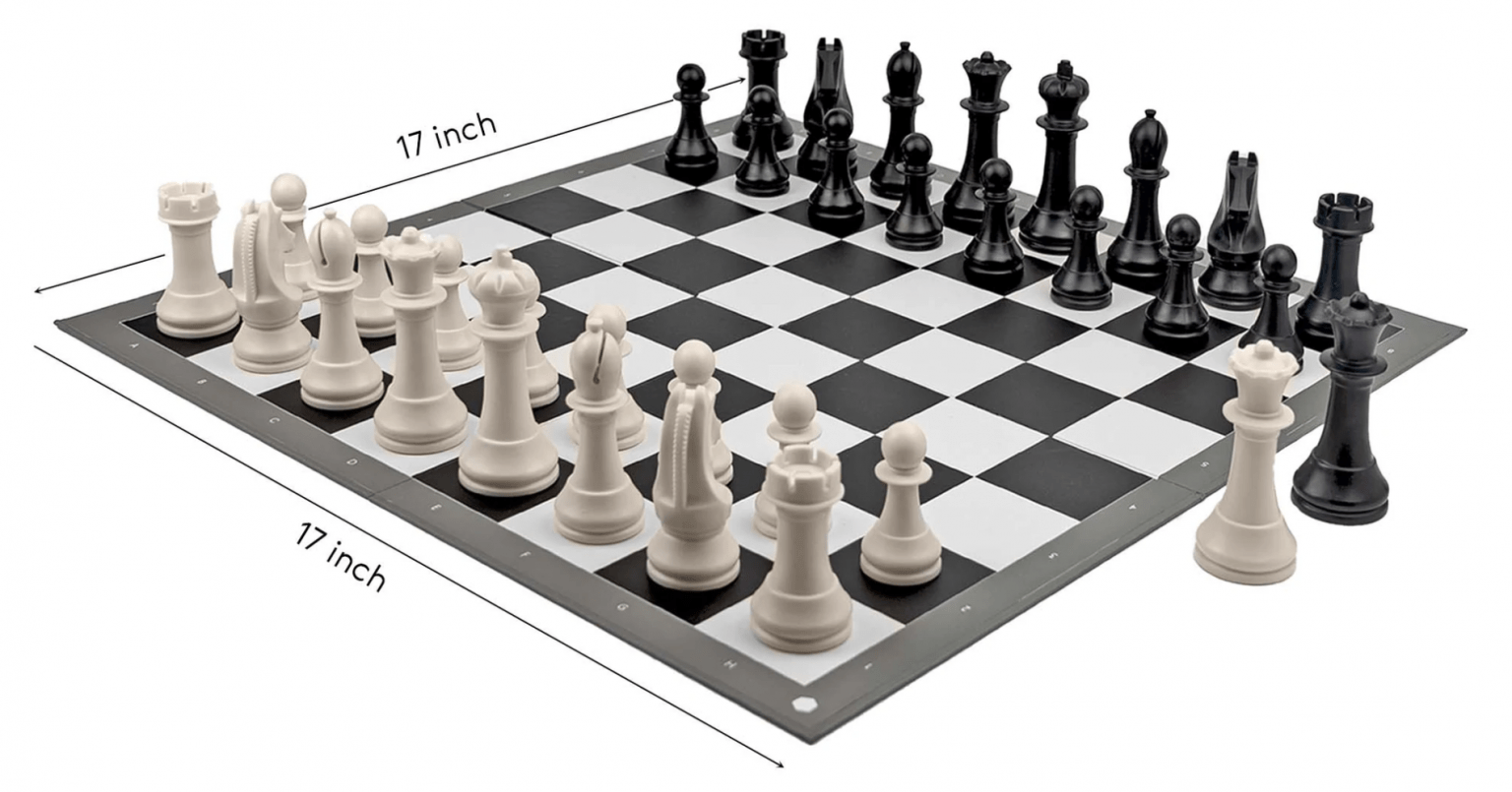 FIDE World Chess Official Club Set with Board - Single Set - ChessBaron Chess Sets - 01278 426100