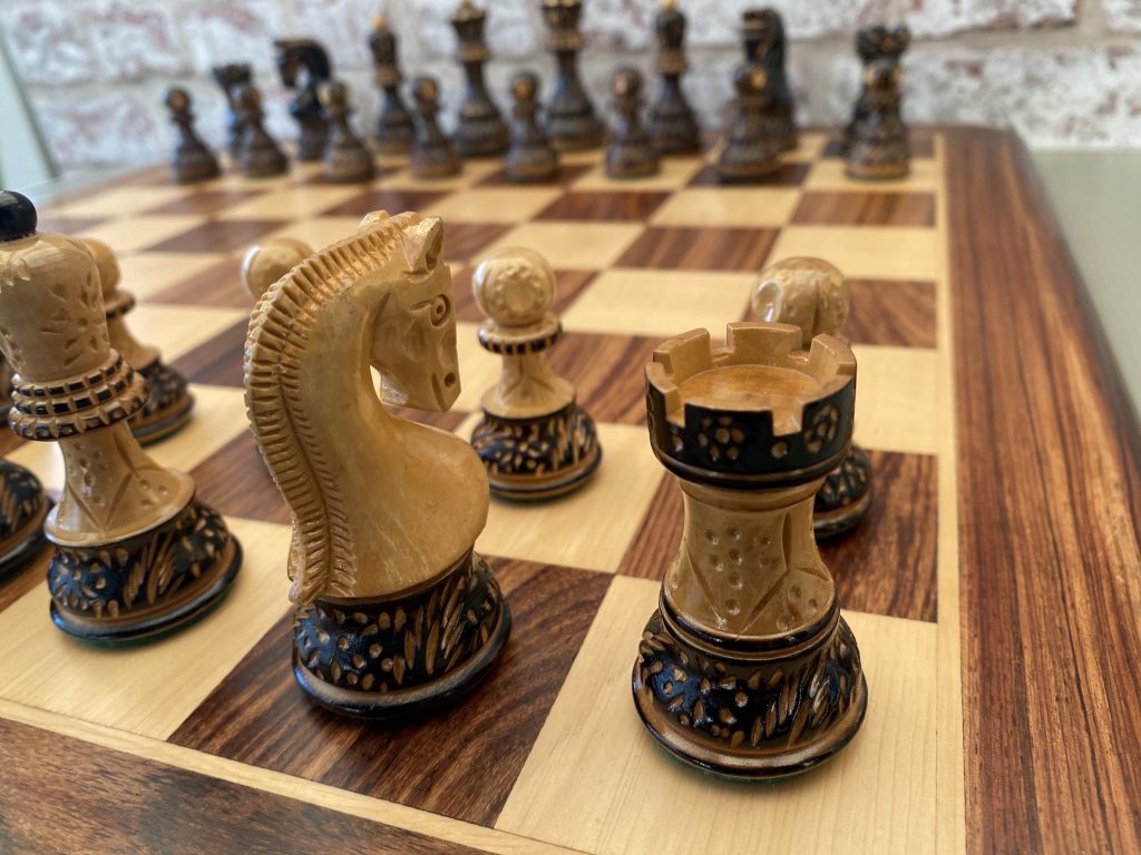 The Zagreb Double Weighted Chess Set - ChessBaron Chess Sets - 01278 426100