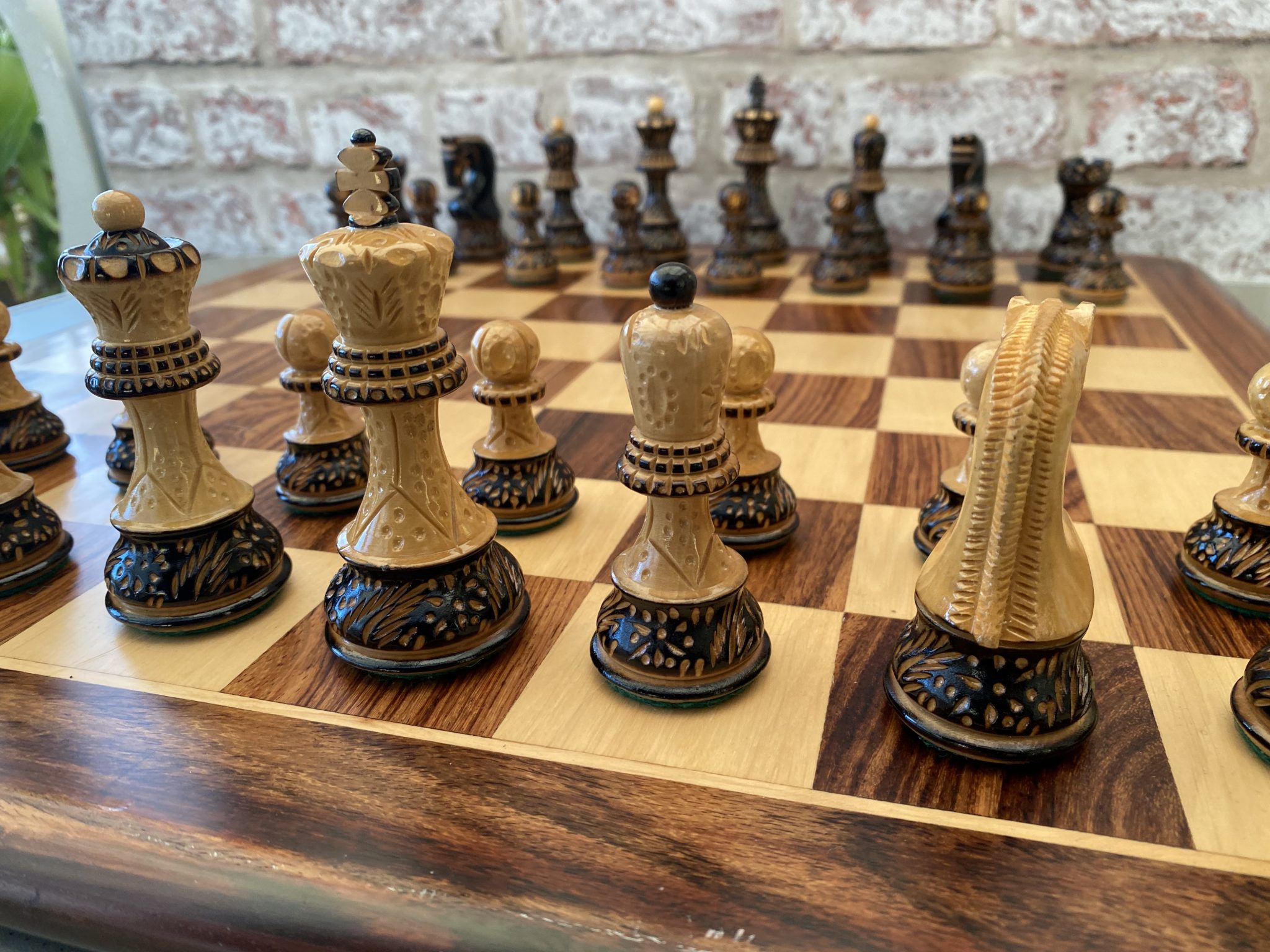 The Zagreb Double Weighted Chess Set - ChessBaron Chess Sets - 01278 426100