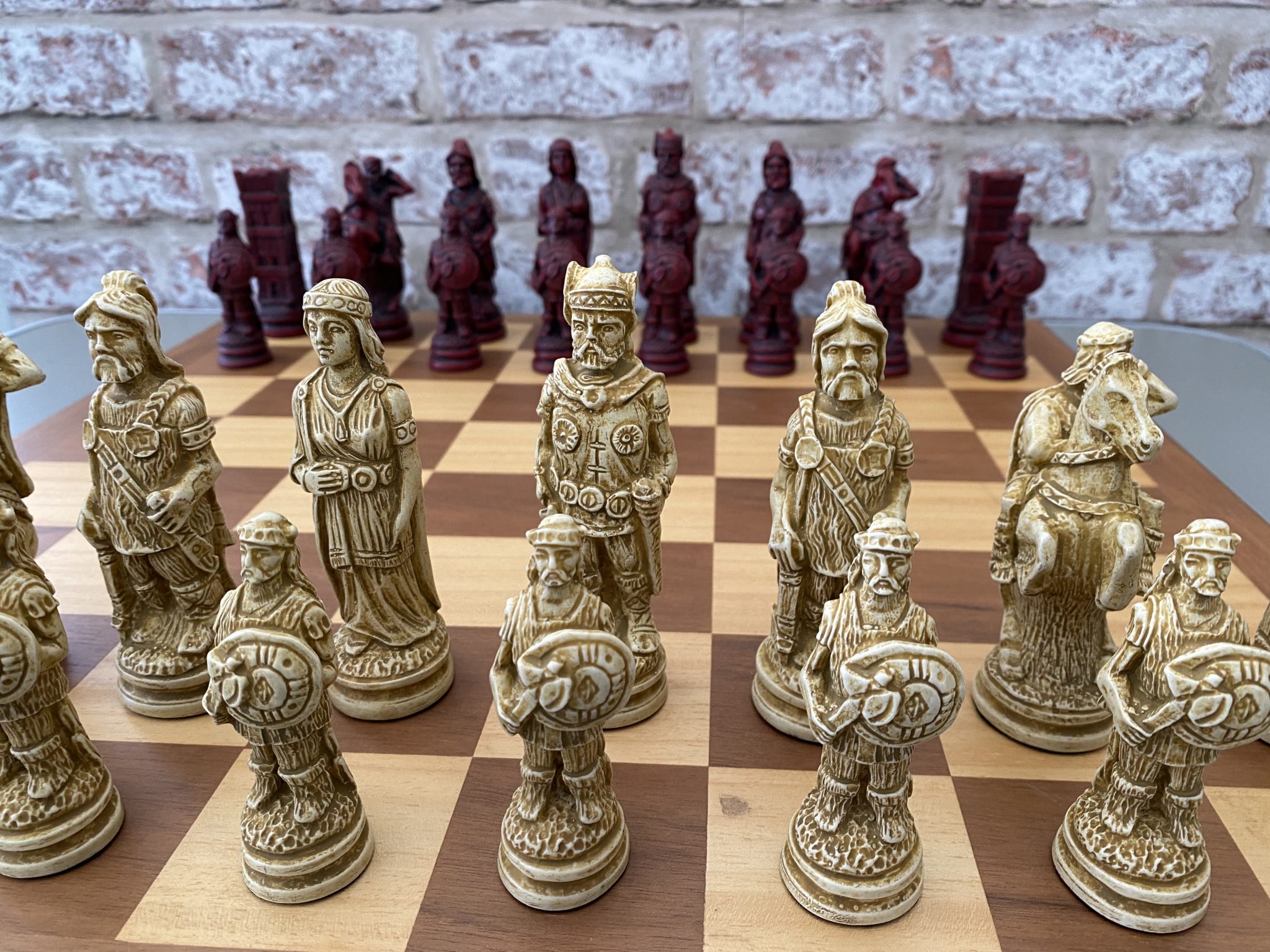 Berkeley Chess Ltd - The Vikings Chess Set - ChessBaron Chess Sets ...